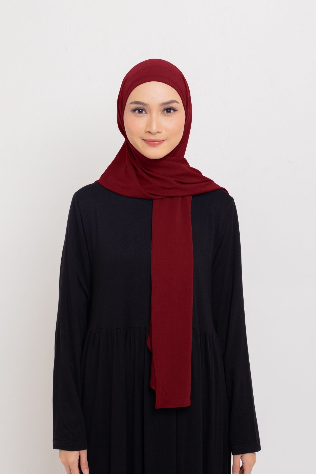 Instant Pashmina Texture - Hijab Multifungsi & Elegan | Dauky